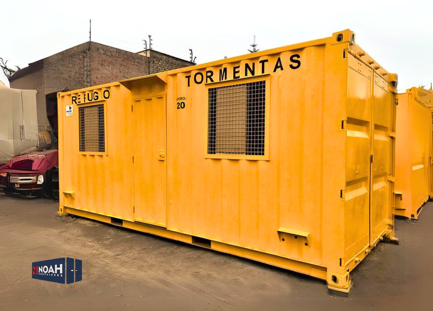 MÓDULO ANTITORMENTA | Noah Containers